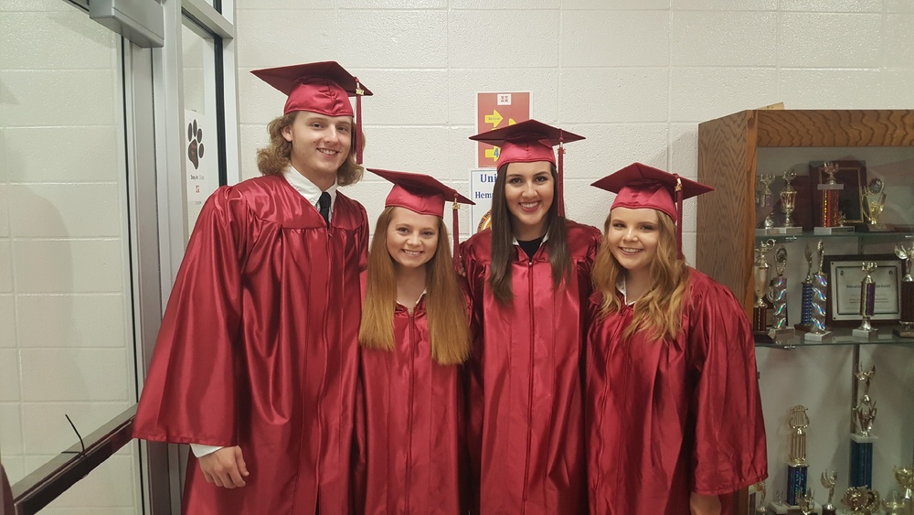 Seniors make a last walk through Beryl Henry this morning. | Beryl ...