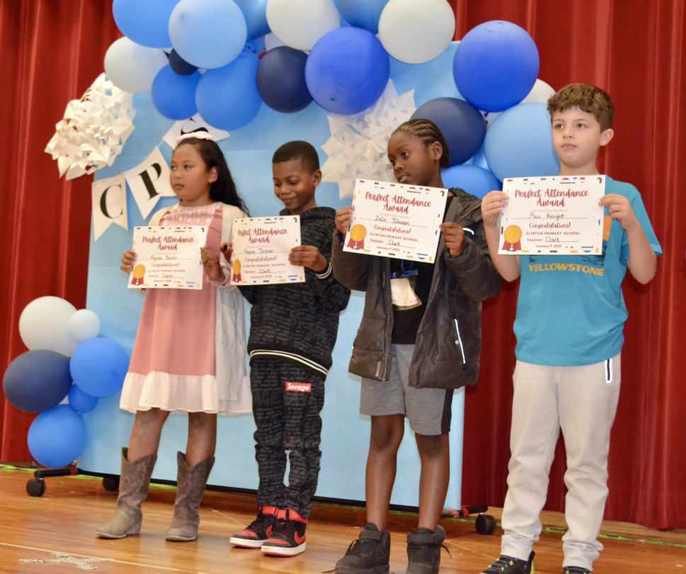 Clinton Primary Honors 3rd Grade Students | Hope Public Schools