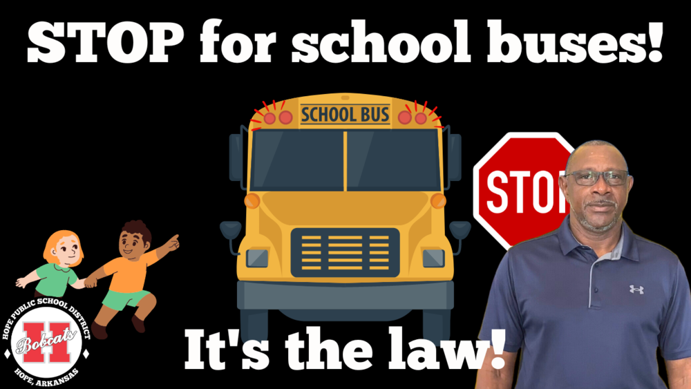 Video: Welcome Back! Watch for Buses! | Hope Public Schools