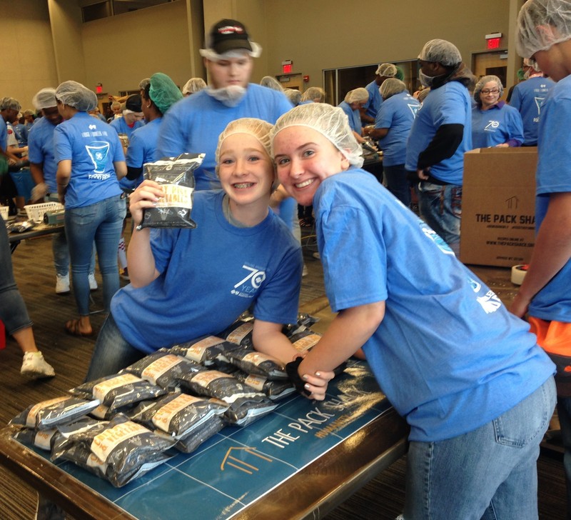 HHS students 'Feed the Funnel' | Hope High School